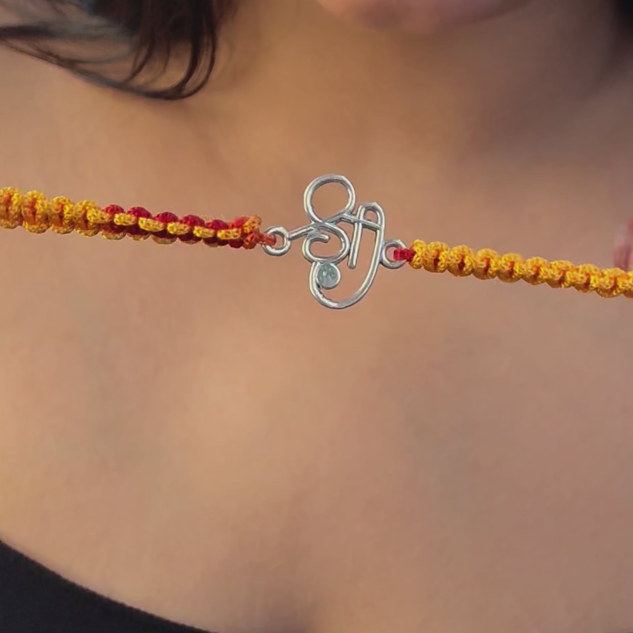 Shree Sterling Silver Rakhi