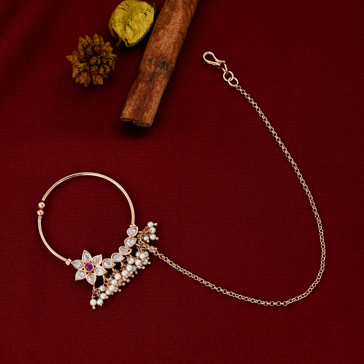 Buy Stylish Bridal Nath Online in India - Rebaari